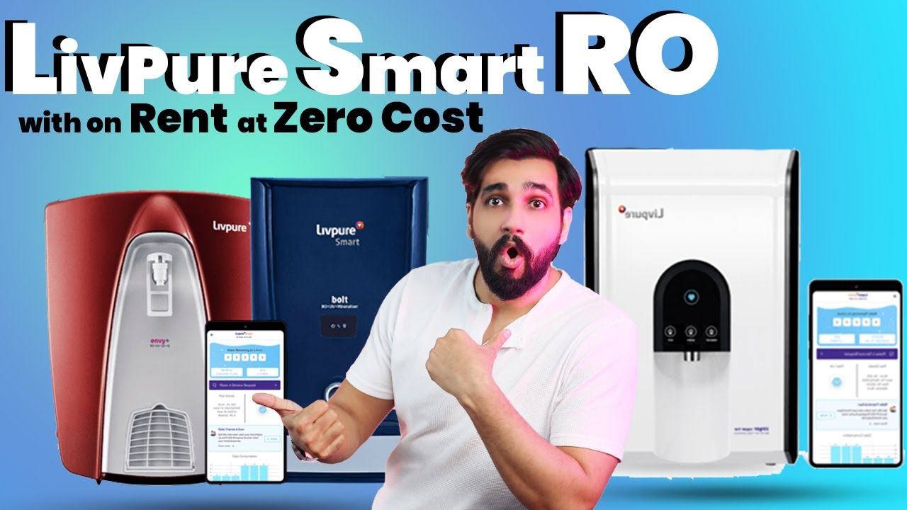 LivPure Smart RO Water Purifier on Rent at Zero Cost | Pure Drinking ...