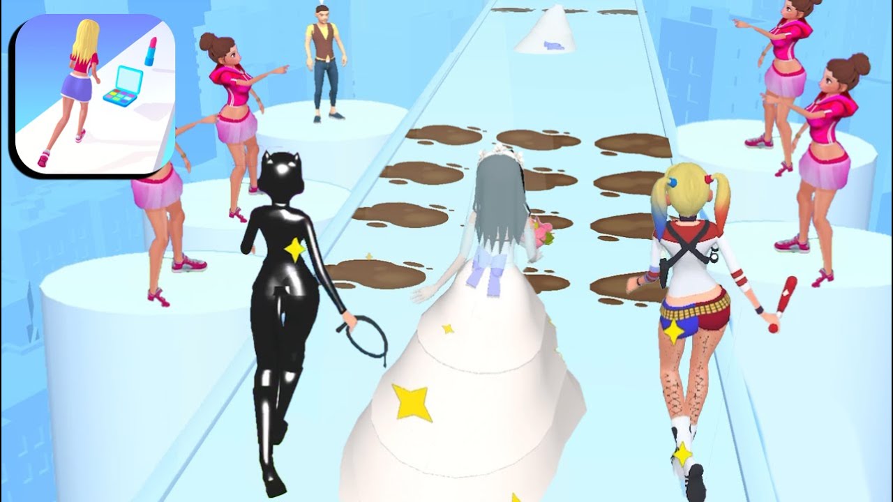 👰 Makeover Run 💄👗 All Levels Gameplay Android,ios - YouTube