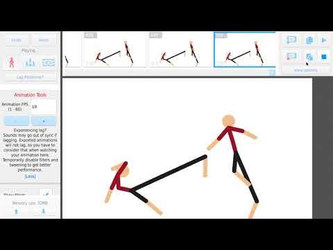 Using stick nodes to animate instead of flipaclip - YouTube