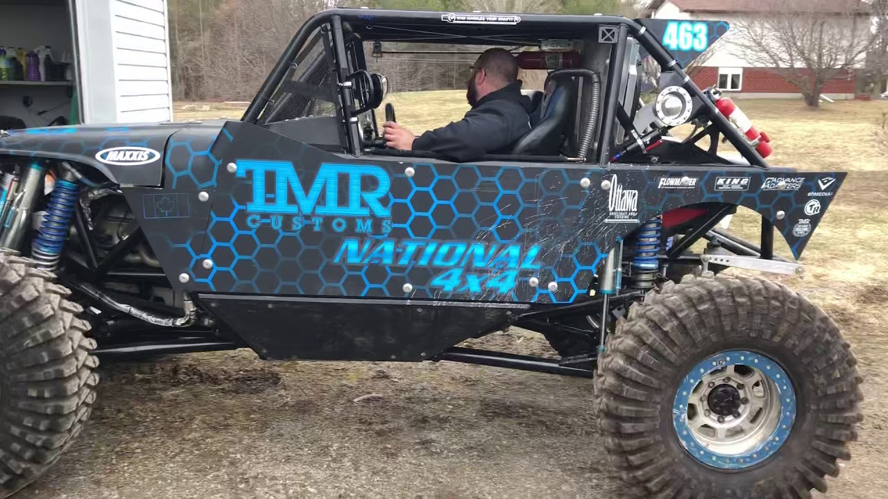 TMR race chassis rock racer - YouTube