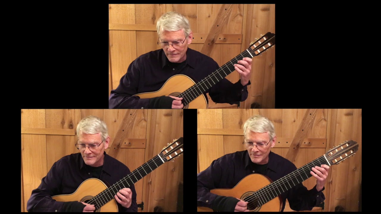 Adagio from Sonata 3 BWV 527 by J S Bach, Daniel Estrem - guitar - YouTube