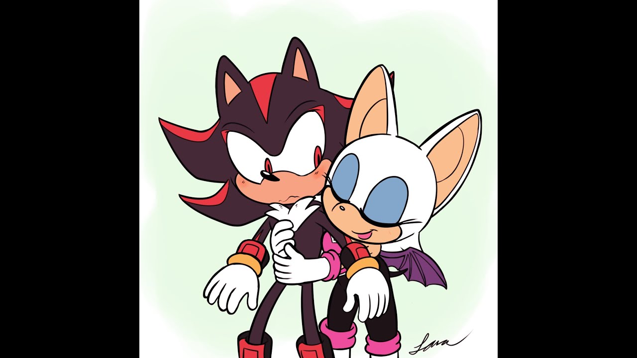 Sonic X Shadow And Rouge Kiss