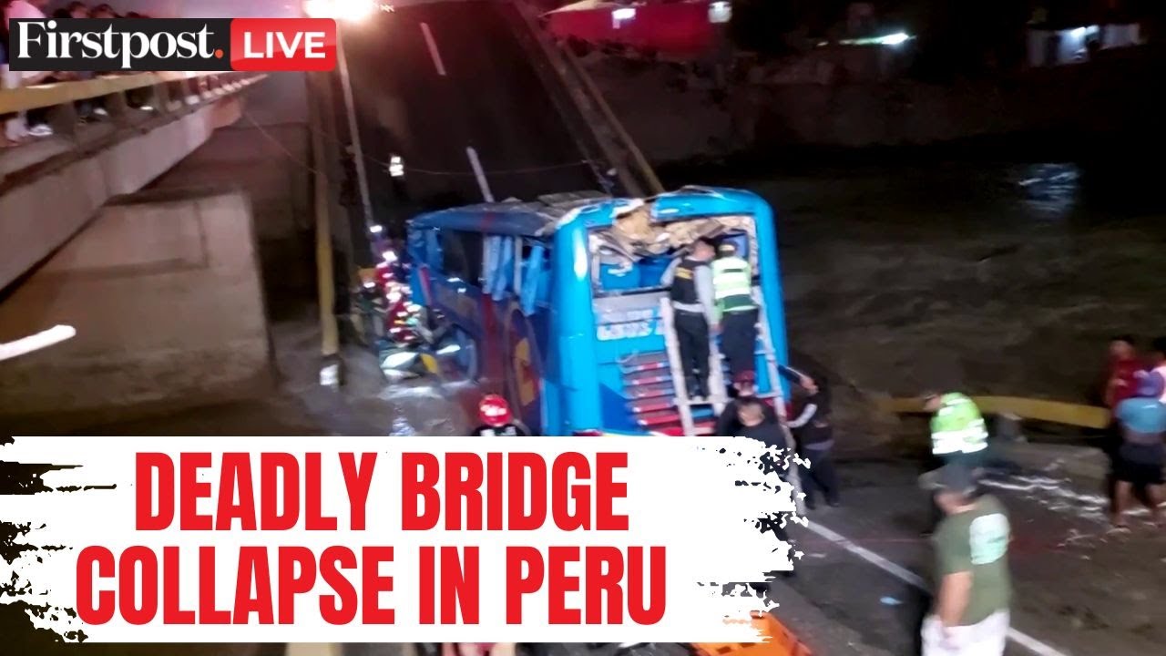 Peru Bridge Collapse LIVE: At Least Two People Dead and 38 Injured as ...