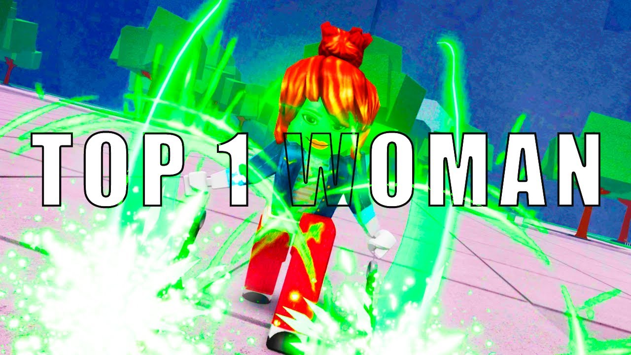 TOP 1 TSB WOMAN IS BACK | The strongest battlegrounds - YouTube