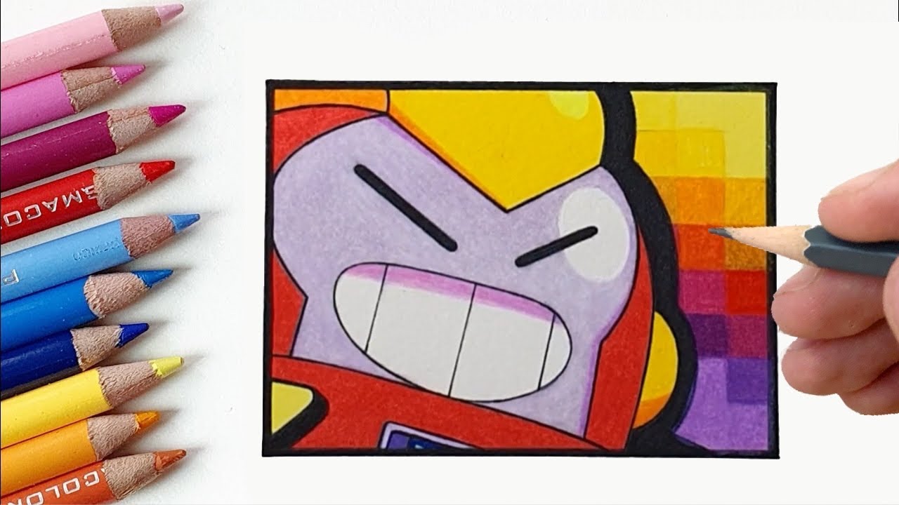 COMO DIBUJAR un perfil de luchador SURGE de brawl stars - How To Draw ...