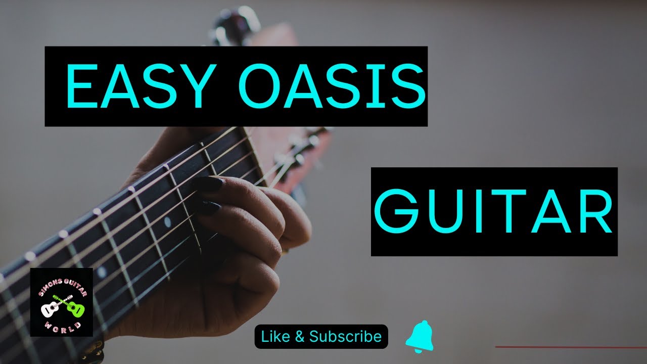 Easy Oasis Guitar: Half The World Away Intro Verse Bridge Chorus - YouTube