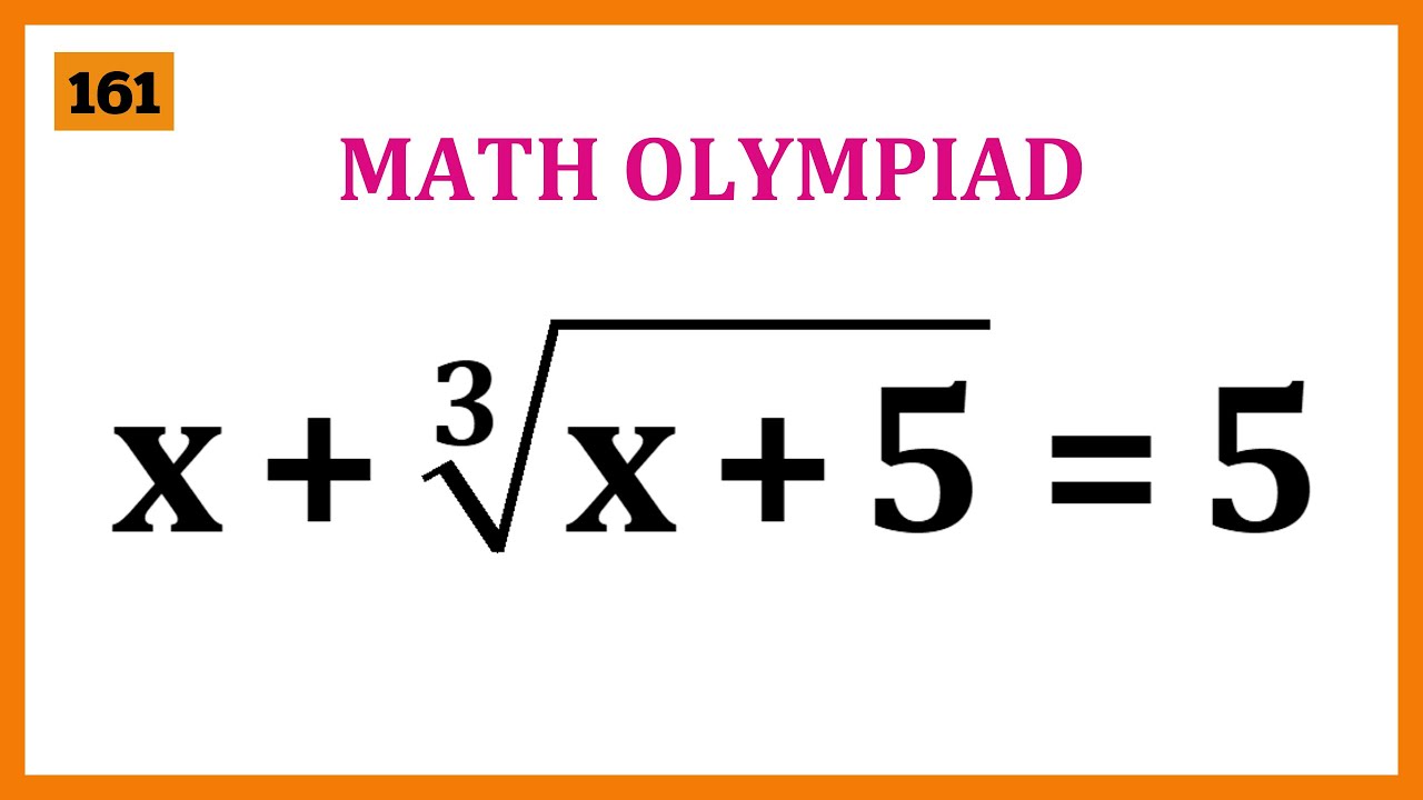 A Good Olympiad Algebra Equation Solve X YouTube a-good-olympiad-algebra-equation-solve-x-youtube
