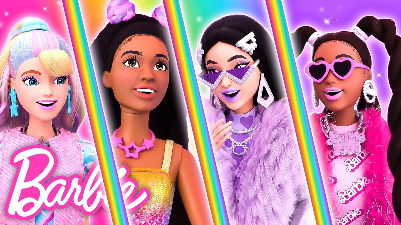 Barbie Fashion Fun 3-4 | Barbie & Barbie Pergi Melalui PORTAL KE ...