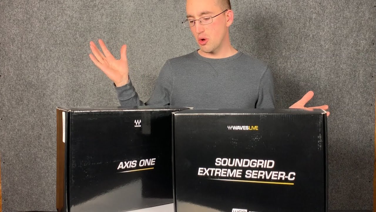 Waves Audio Axis One and Soundgrid Server Extreme-C Unboxing - YouTube