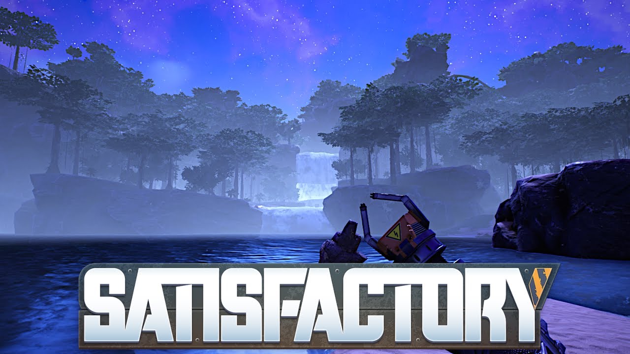 Satisfactory Part 8 - Trying to setup coal power - YouTube