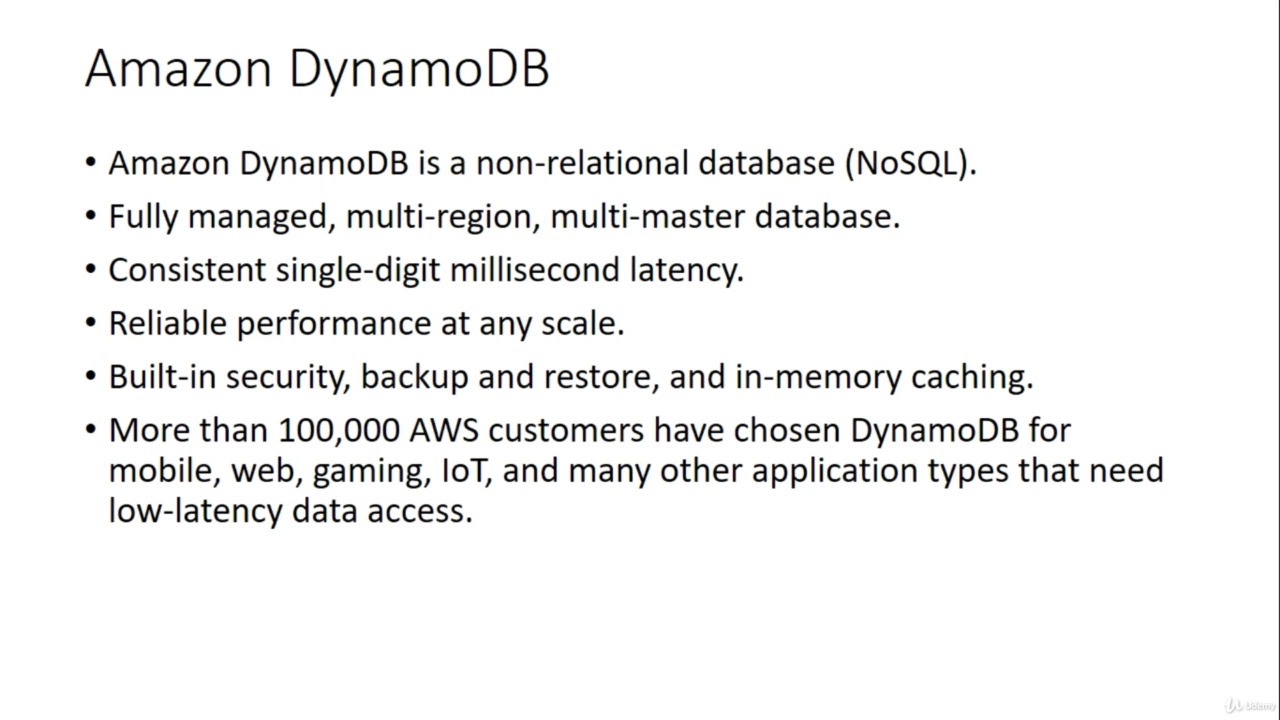 Aws 3 Dynamodb Introduction Youtube