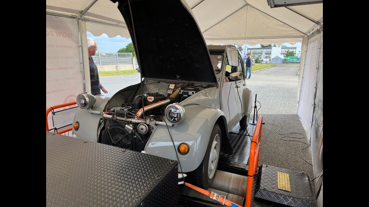 Burton 2CV dynamo test - YouTube