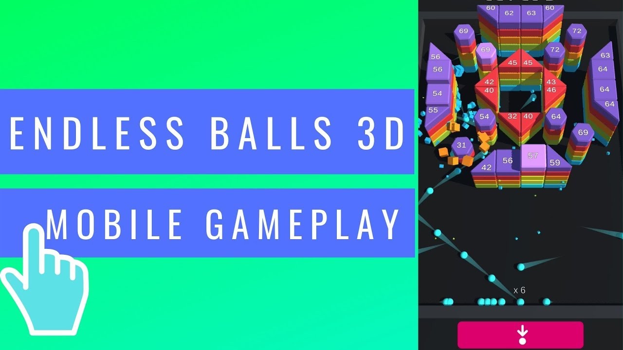 Endless Balls 3D | iOS / Android Mobile Gameplay - YouTube