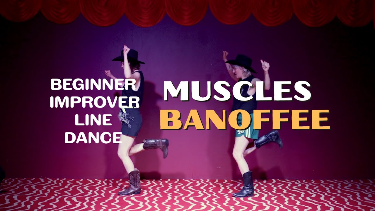 Muscles Line Dance DEMO & TEACH - YouTube