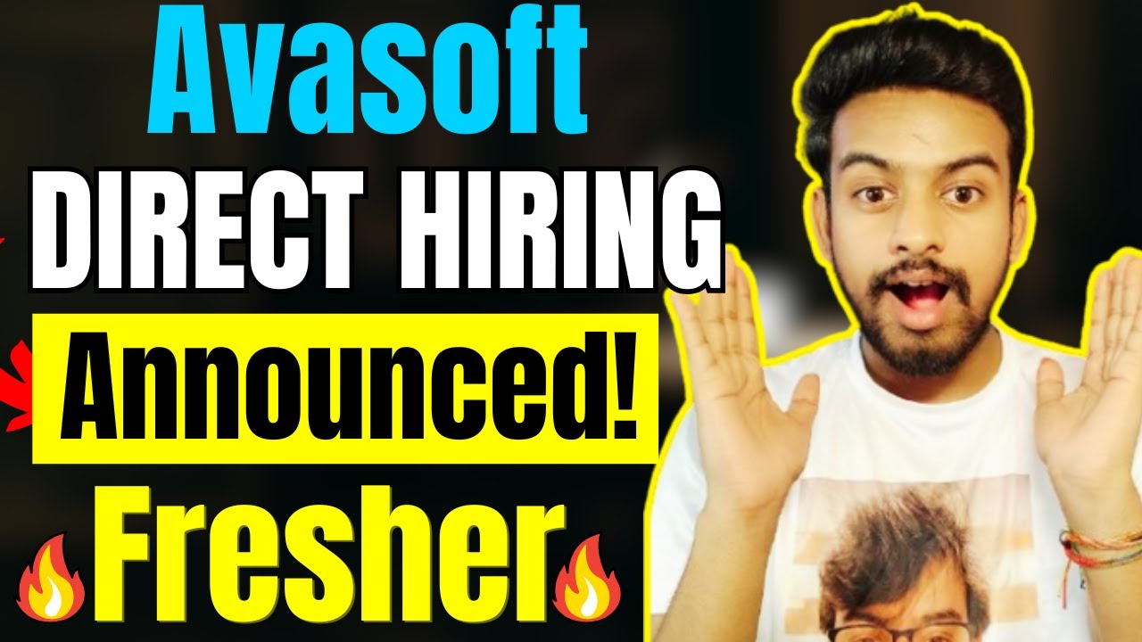 Avasoft Direct Hiring Announced | OFF Campus Drive For 2025, 2024, 2023 ...