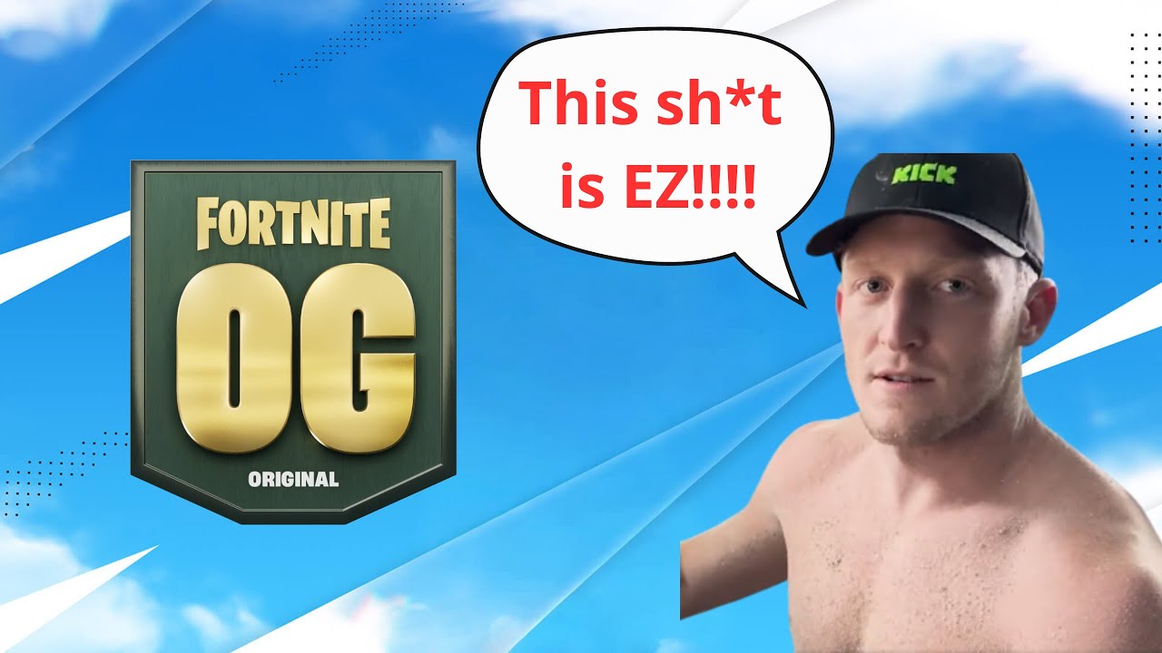 TFUE first game back on Fortnite!!! - YouTube