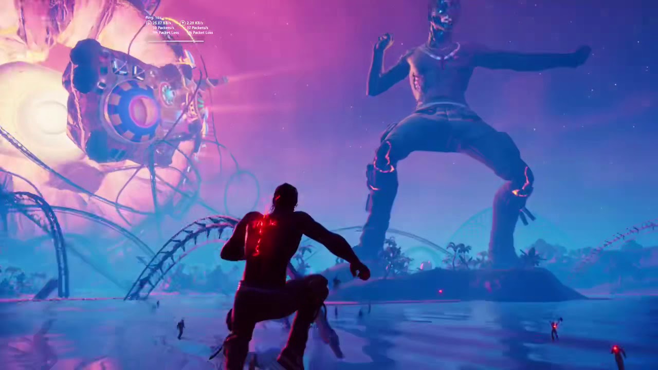 Travis Scott Live Event on Fortnite !!!! (No Commentary) (Full Event ...