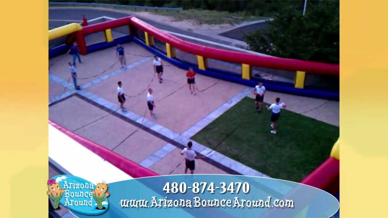 Giant Inflatable Human Foosball Game Rental in Phoenix Arizona, Giant ...
