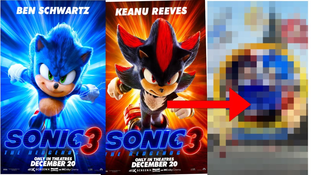 Sonic 3 final poster! - YouTube