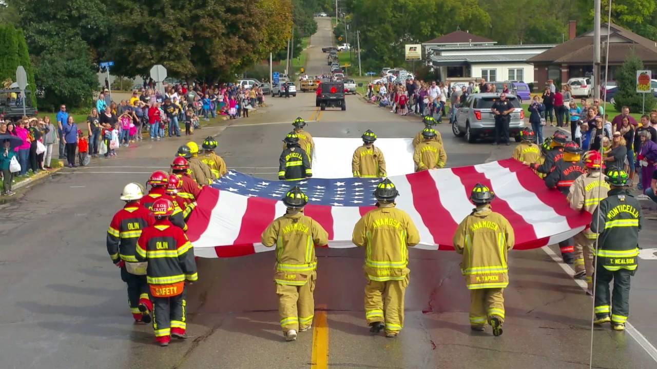 Jones County Iowa firefighter remember 911 - YouTube