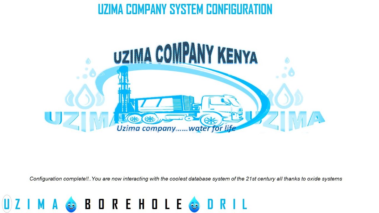 installing the uzima company system project 2024 - YouTube
