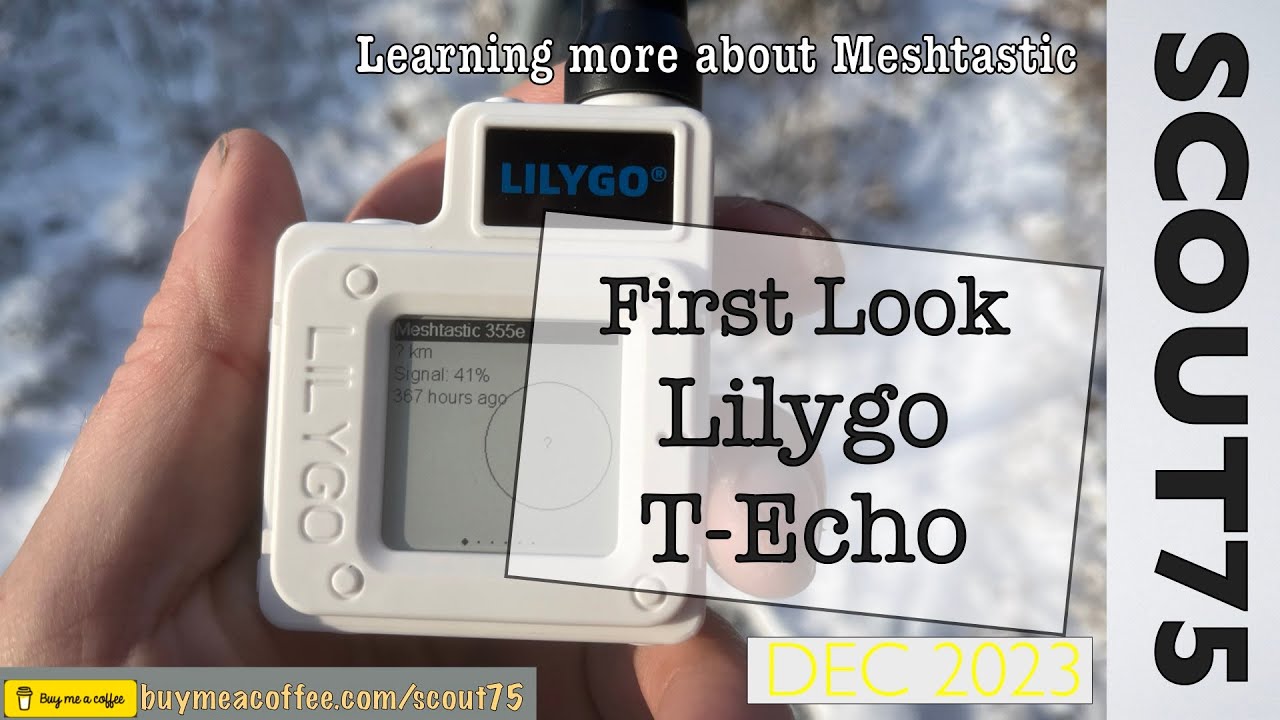 LilyGo T-Echo First Look - YouTube