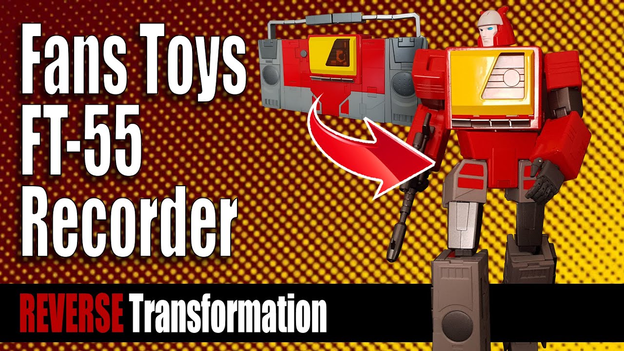 Reverse Transformation: Fans Toys FT-55 Recorder [Blaster]: Rock FX ...