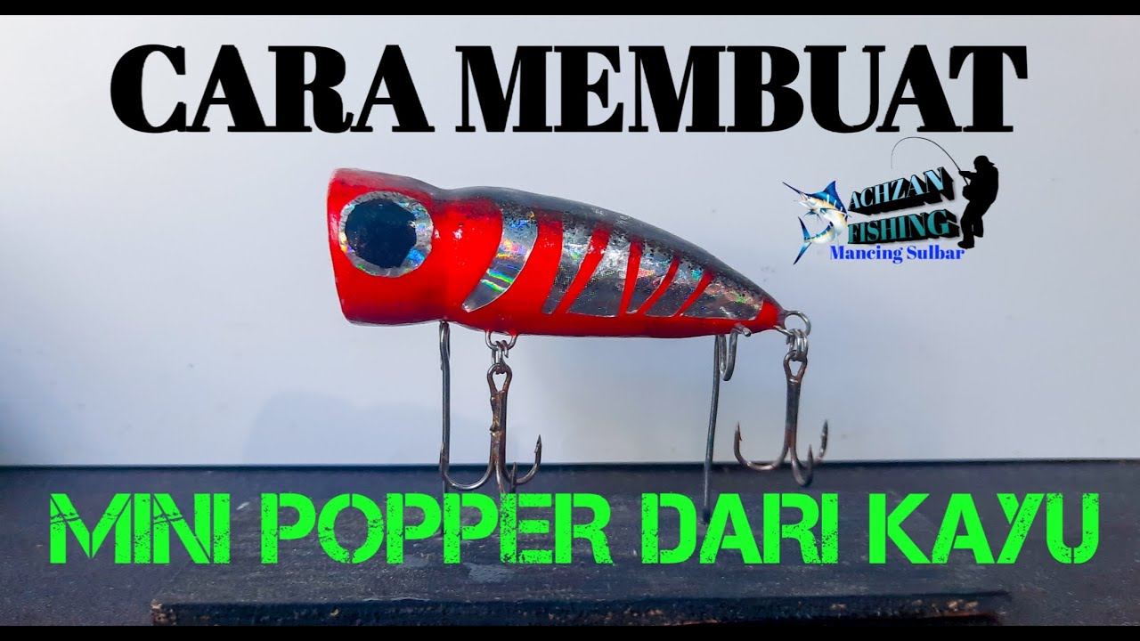 CARA MEMBUAT MINI POPPER DARI KAYU || How To Make Mini Popper ...