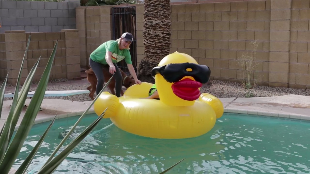 The Infamous Inflatable Duck Video! - YouTube