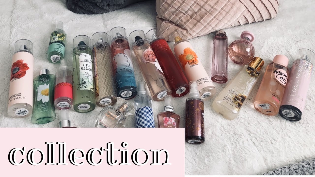 My Body Spray Collection - YouTube