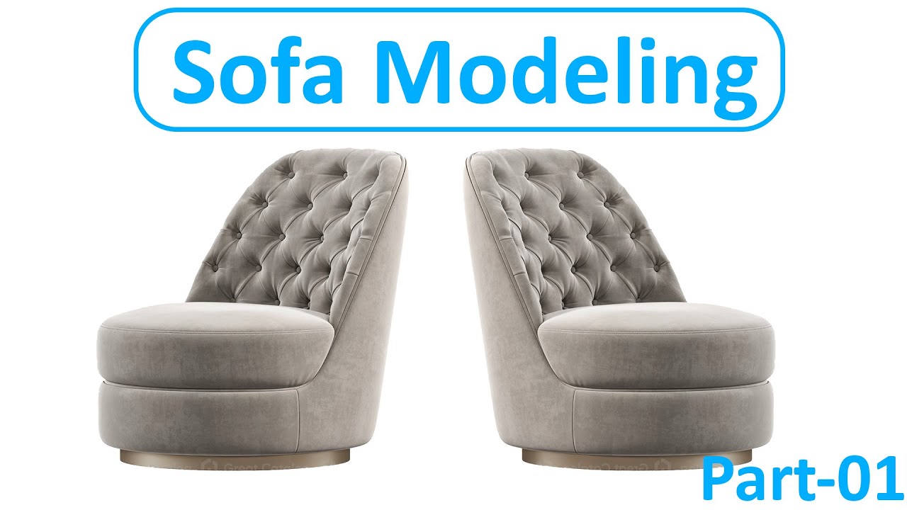 Sofa Modeling | Maya Hindi Tutorial | Chidiya Studio - YouTube