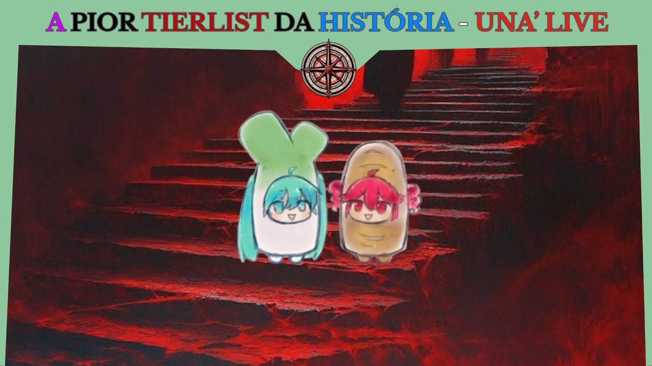A PIOR TIERLIST DA HISTÓRIA - Una' Live - YouTube