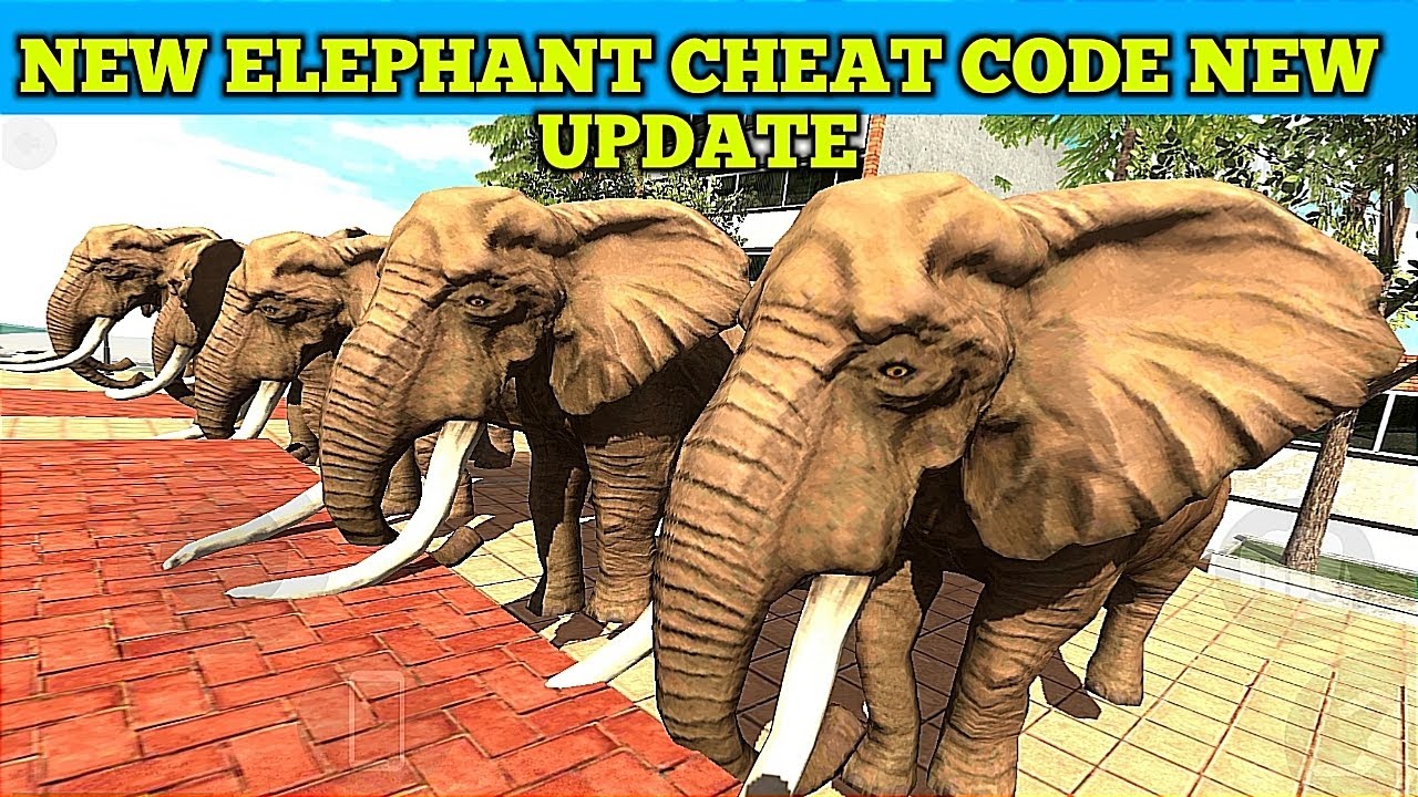 new update elephant cheat code in Indian big driving 3D Hathi ka cheat code🤣🤣 - YouTube