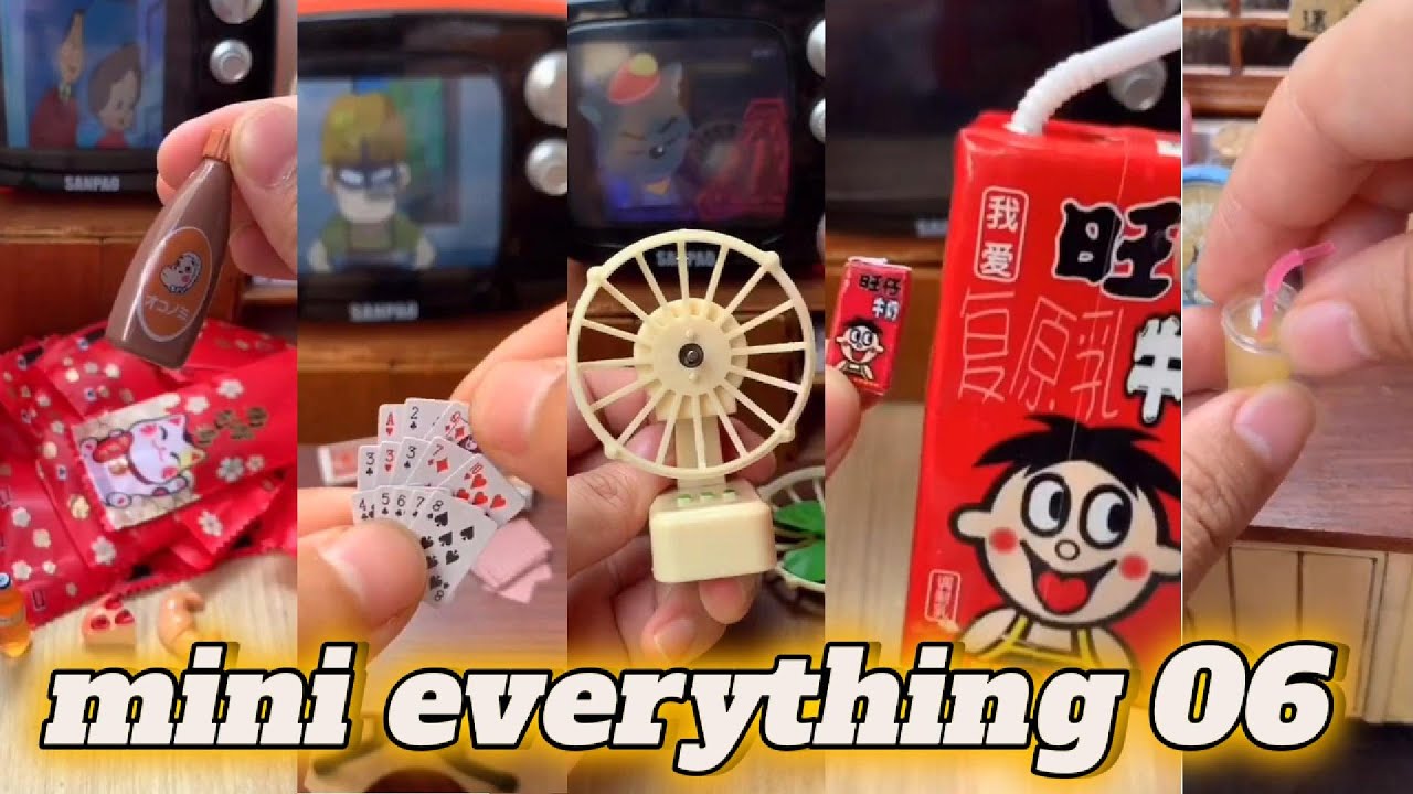mini everything 06 #miniature #mini - YouTube