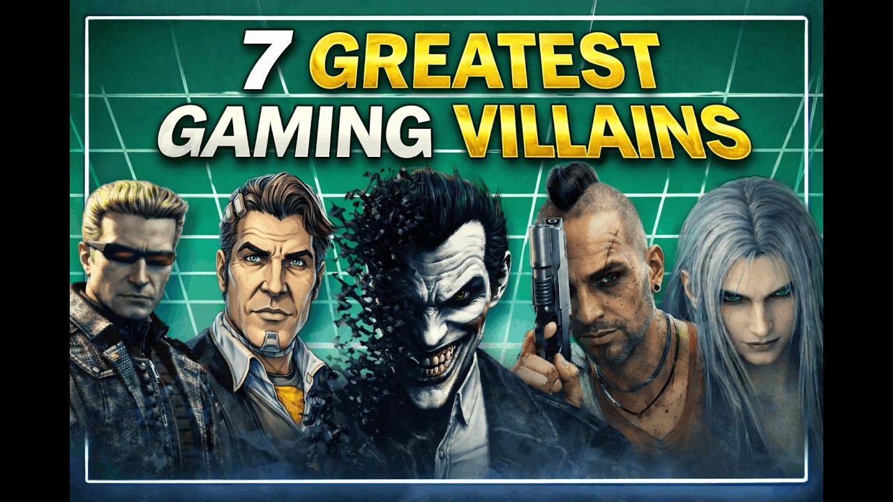 Greatest Video Game Villains Ever 😲 - YouTube
