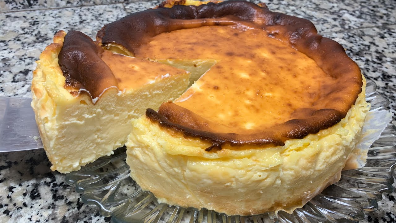 CHEESECAKE ASSADO | Torta de Cream Cheese|Tarta de queso de la viña ...