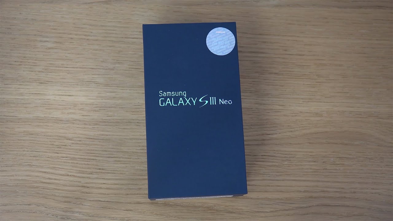 Samsung Galaxy S3 Blue Box