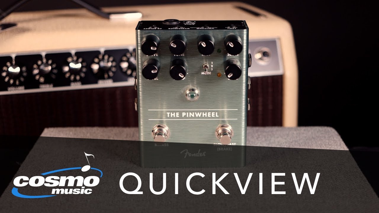 Fender The Pinwheel Rotary Speaker Emulator Pedal Quickview - Cosmo ...
