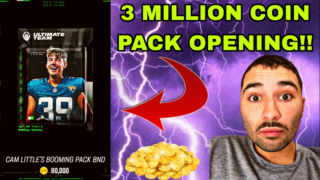 8 LIMITED TIME PULLS!! THIS PACK IS GLITCHED!! 3 MILLION COIN PACK ...