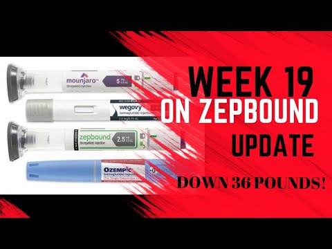 Week 19 ZEPBOUND JOURNEY - YouTube