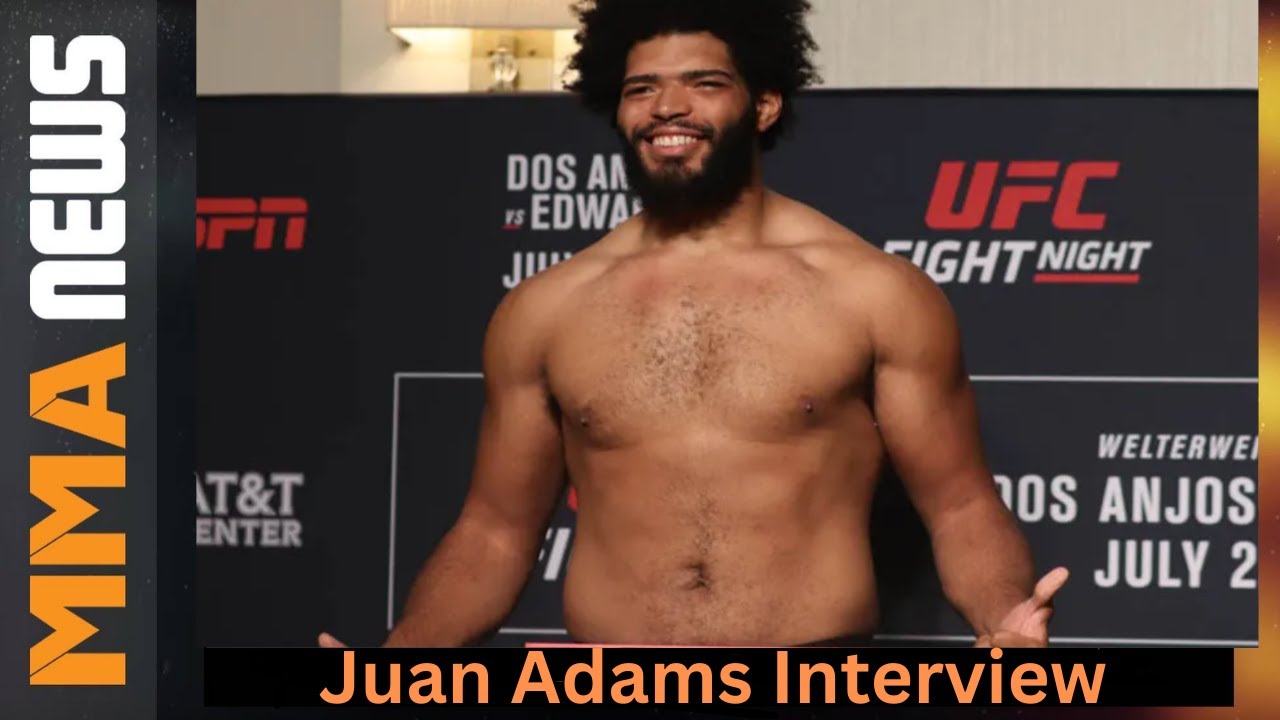 Juan Adams talks BKFC Prospect Series 3 fight with Matt Adams. - YouTube
