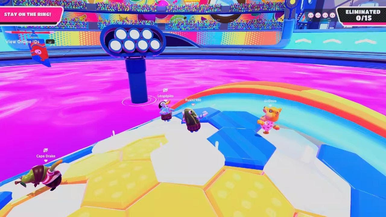 Fall Guys, Hex-A-Ring. Intense final. - YouTube