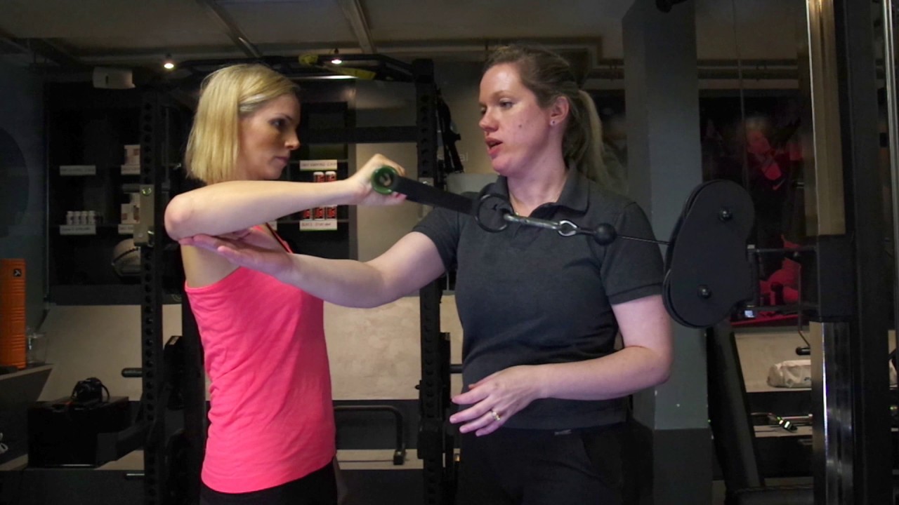 External rotation of the shoulder at 90 degrees - YouTube