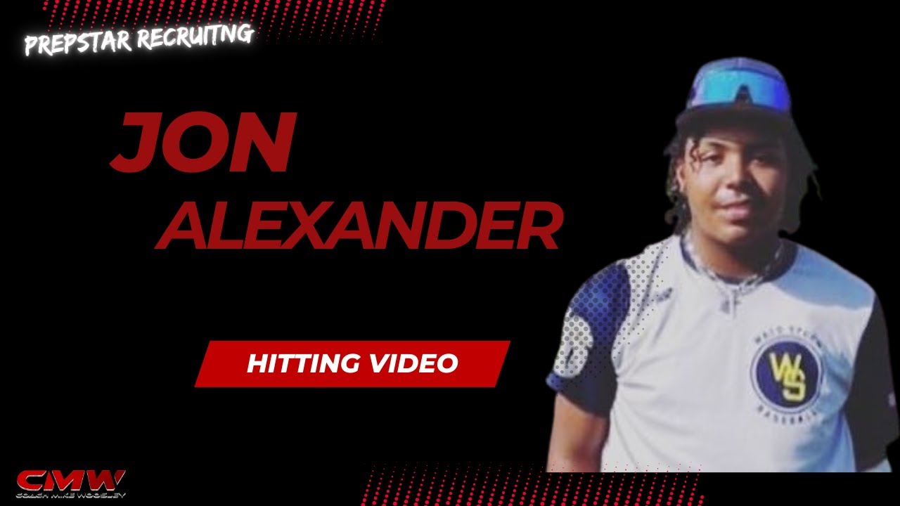Jon Alexander, 2026, 1B/RHP/3B, 5'11", 195 Hitting Video - YouTube
