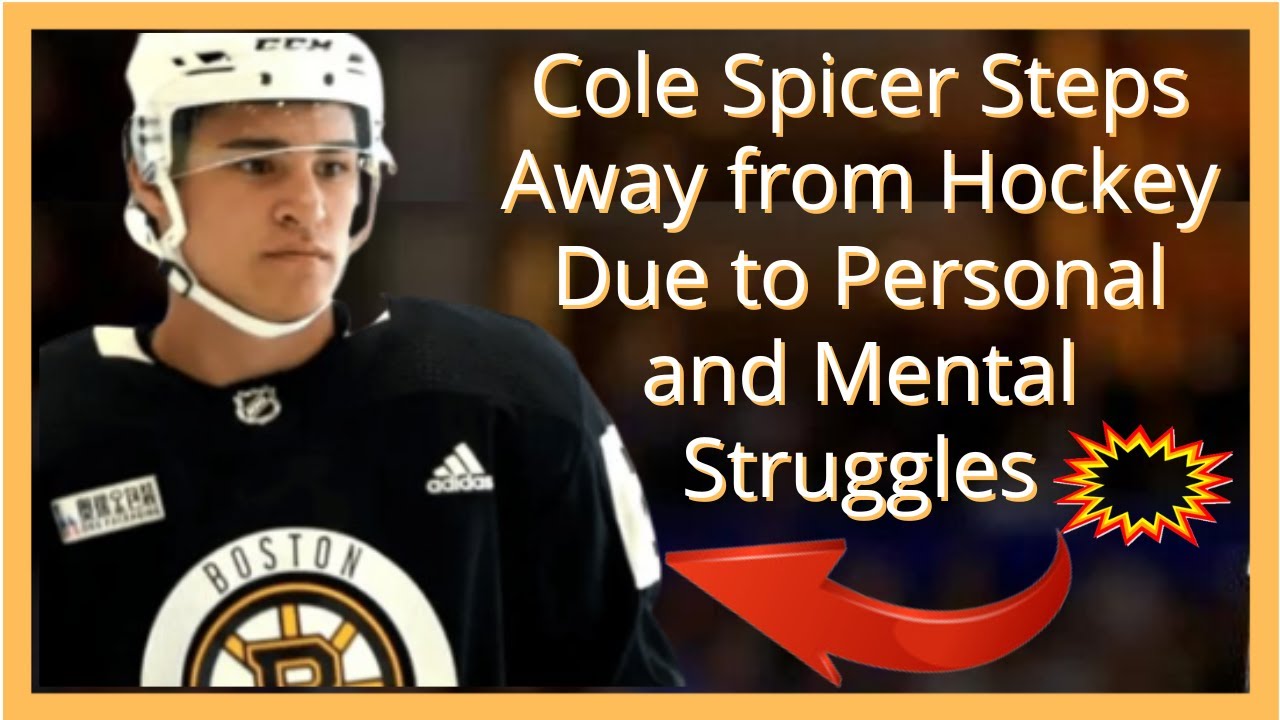 Cole Spicer Steps Away from Hockey Due to Personal and Mental Struggles ...