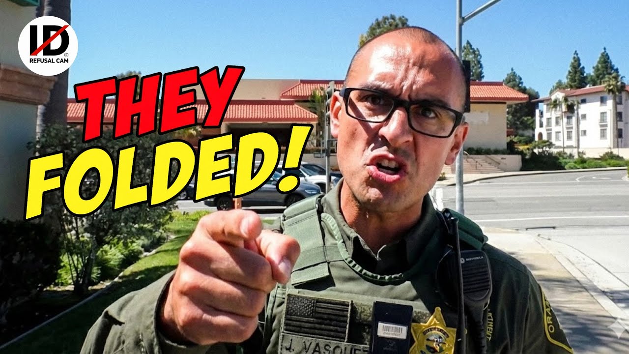ID REFUSAL Power Tripping Cop Owned By Law - YouTube