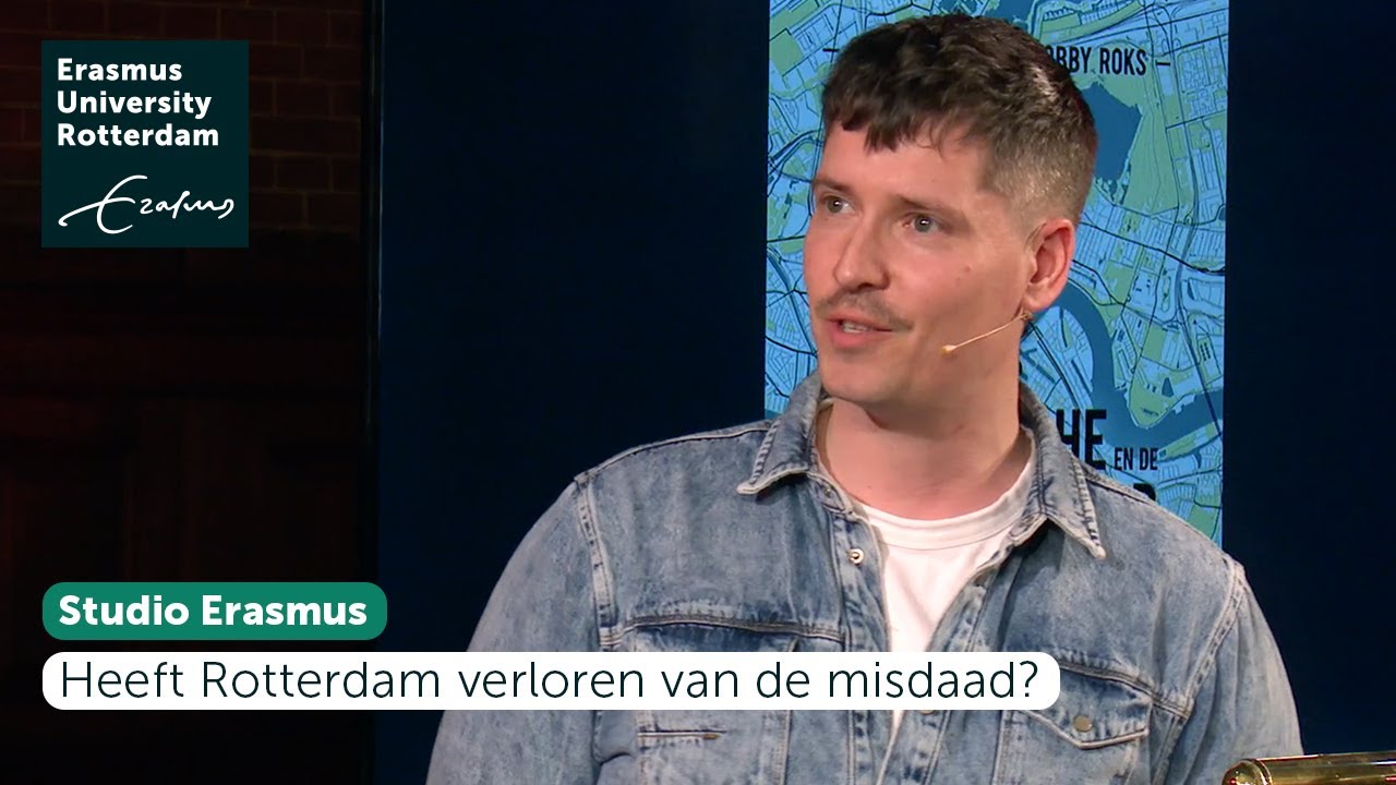 Studio Erasmus - Minicollege Robby Roks over georganiseerde misdaad in ...