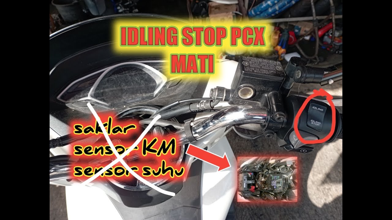IDLING STOP PCX TIDAK BERFUNGSI - YouTube