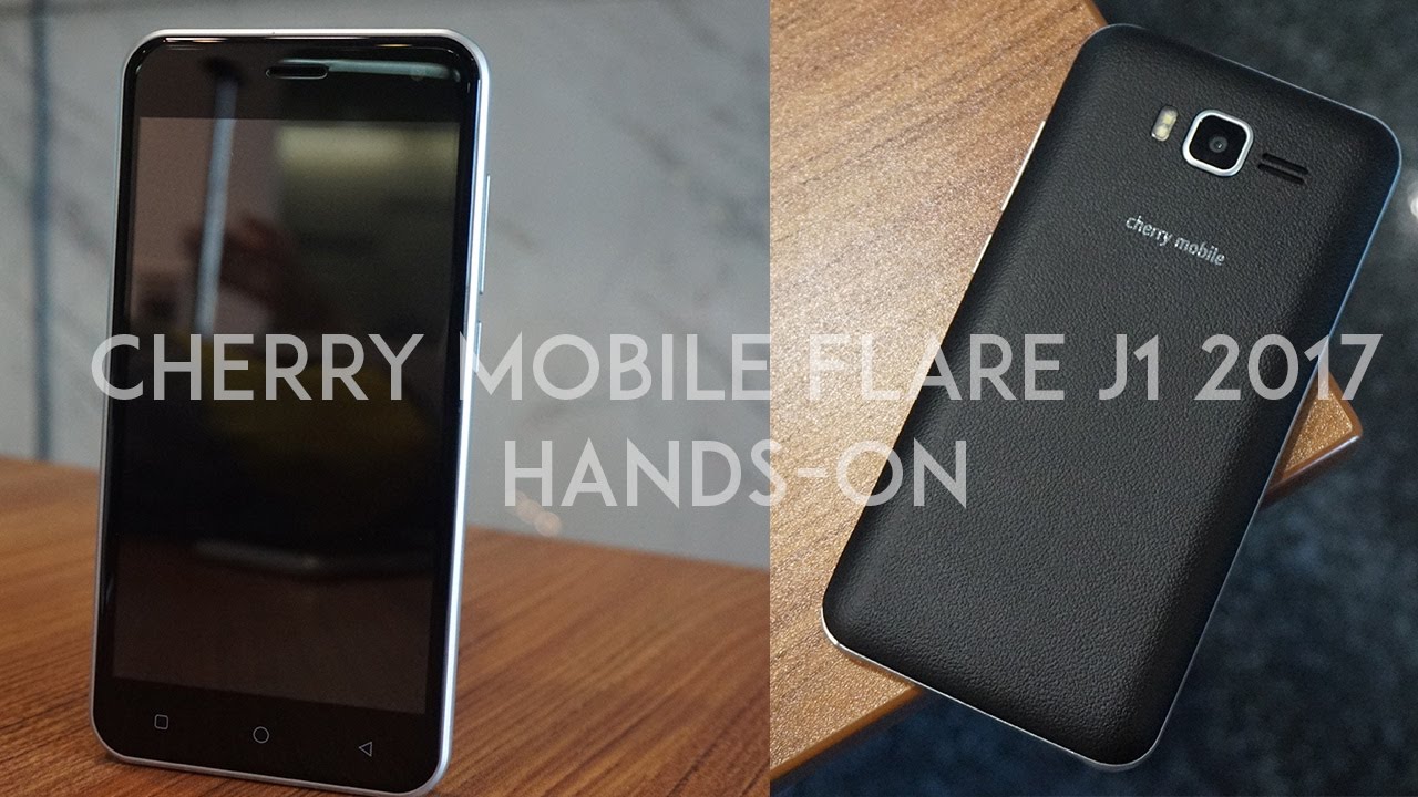 Cherry Mobile Flare J1 2017 Hands-On - YouTube