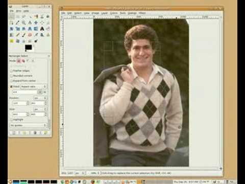 GIMP Tutorial - Simple Cropping - YouTube